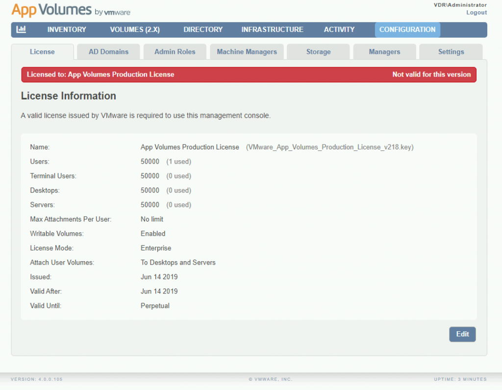 How to upgrade App Volumes 2.18 to 4.0 – vDrone